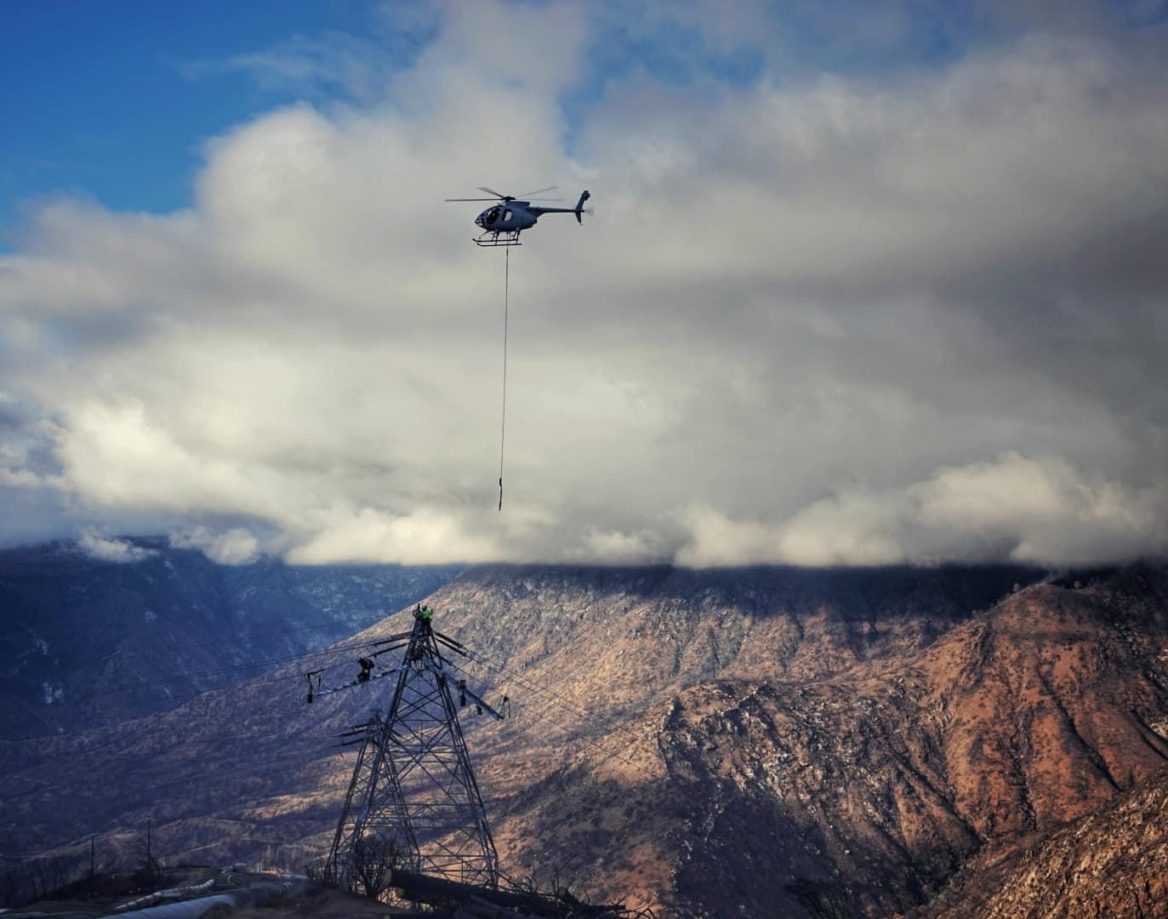 Transmission and Distribution Line Installation - Rogers Helicopters